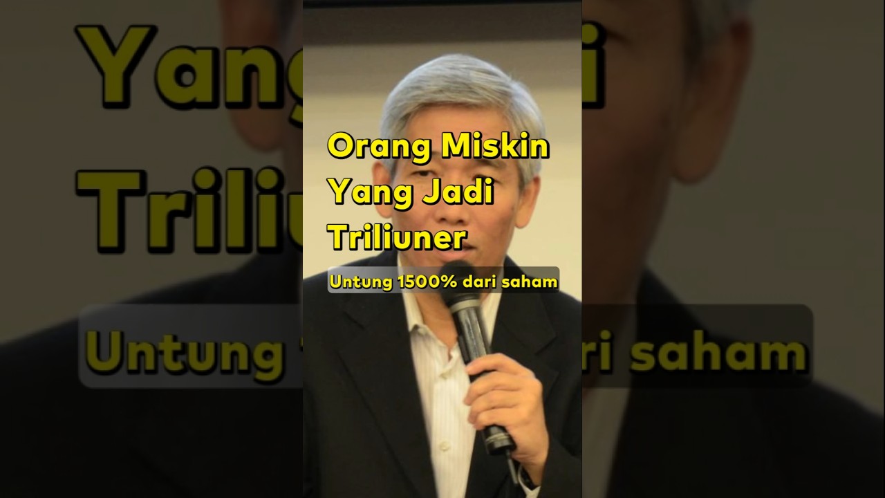 Orang miskin kok bisa jadi triliuner?