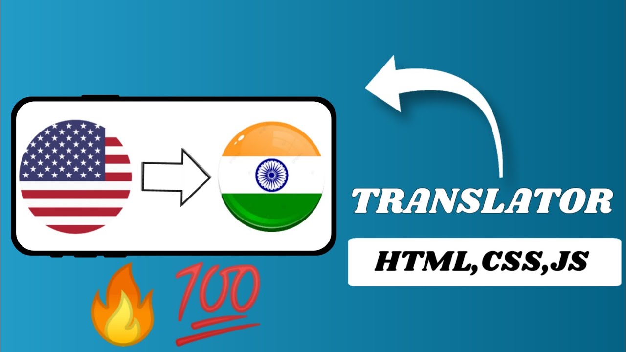 language translator using javascript | language translator app