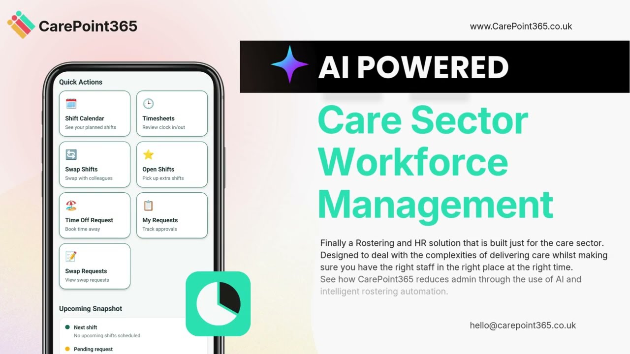 AI Powered Rostering and HR for the Care Sector