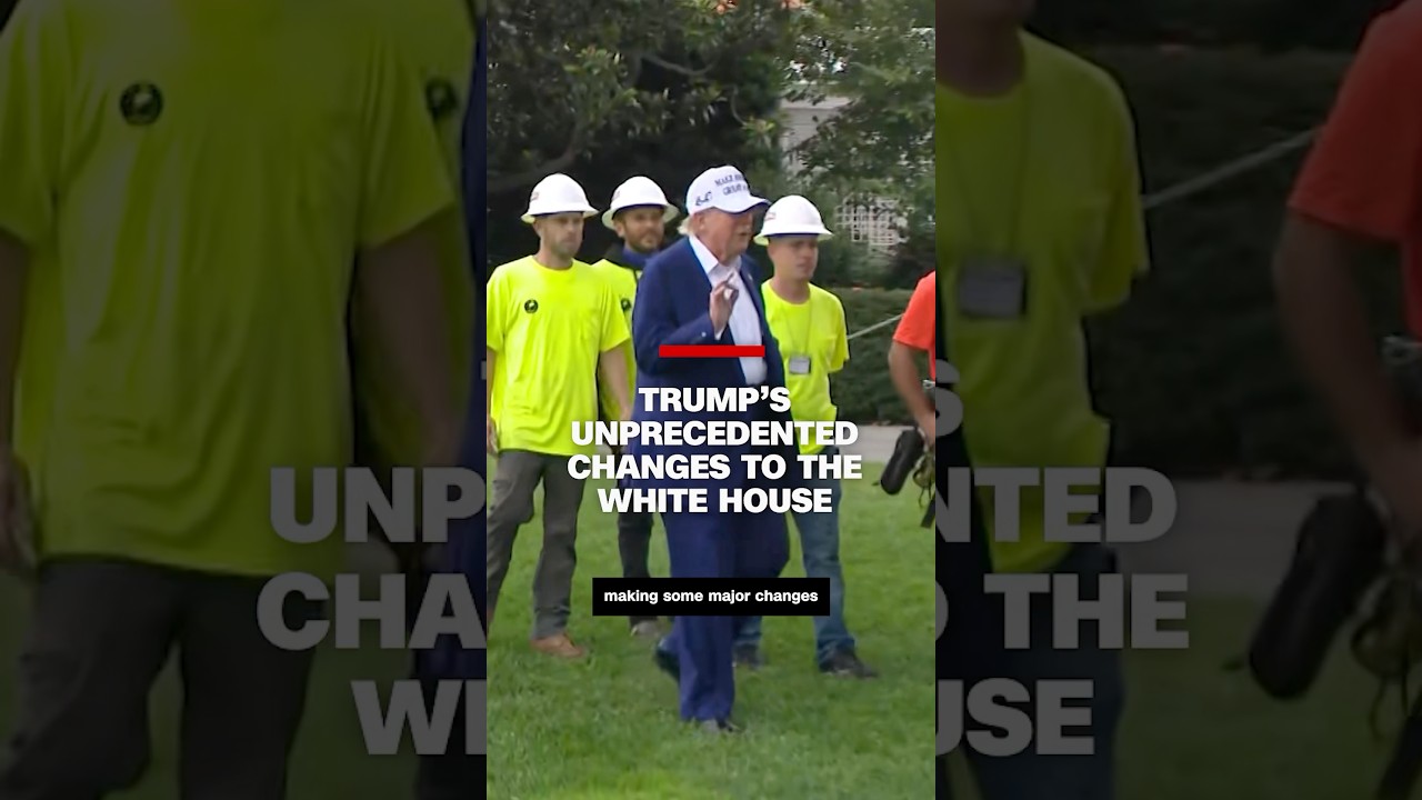 Trump’s unprecedented changes to the White House