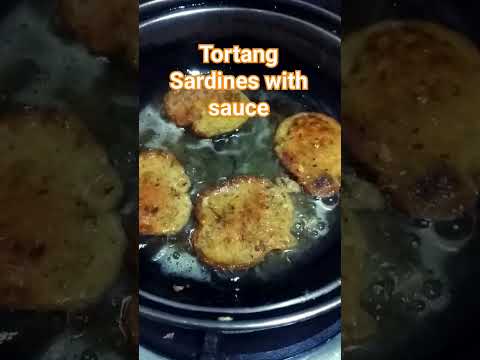 Tortang Sardines with sauce #easydish #easyrecipe #ulam #lami #shortsph #shortsviral #food #sardines