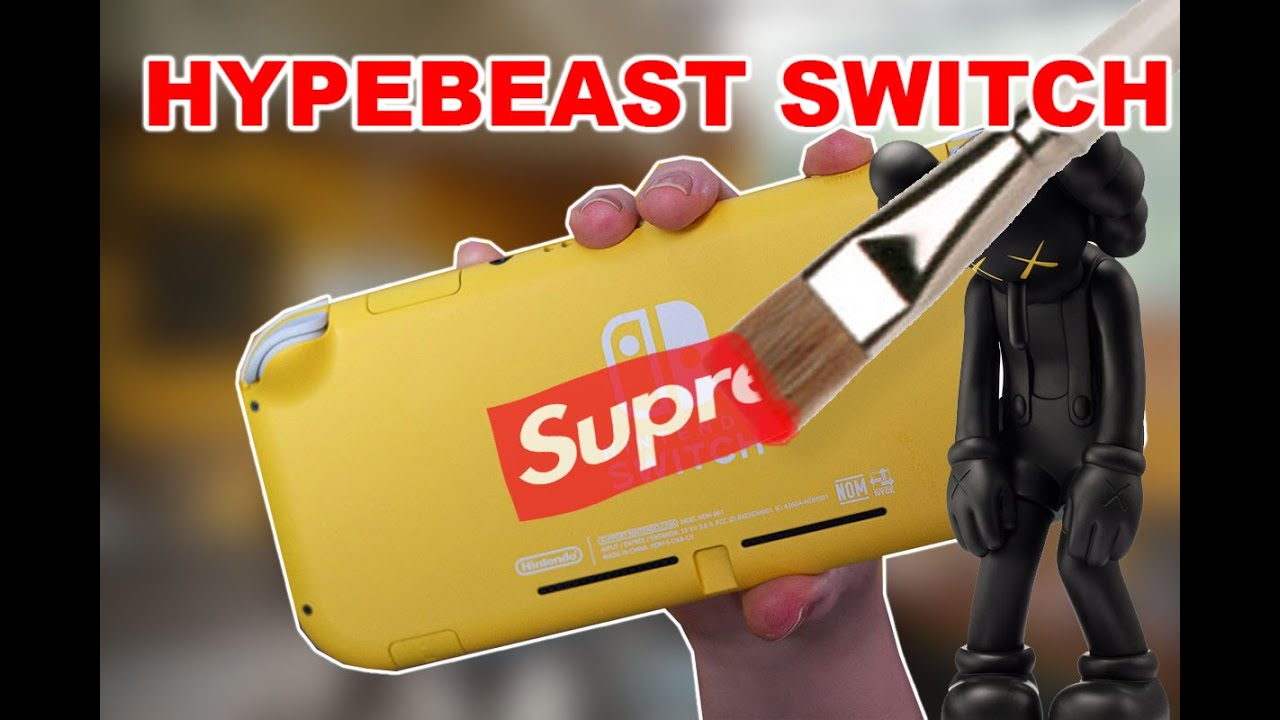 Custom NINTENDO SWITCH (Hypebeast)