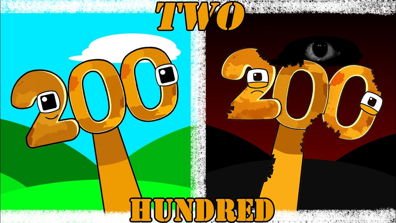 My Sprunki OC : TWO HUNDRED ( From WONDERLAND )