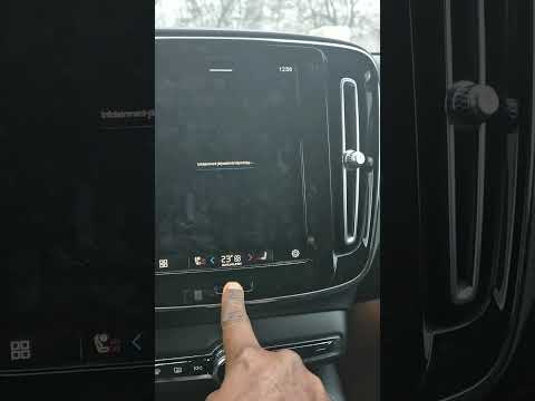 Infotainment startup error Volvo xc40