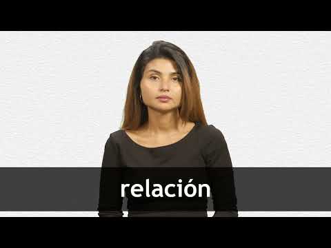 English Translation of “RELACIÓN” | Collins Spanish-English Dictionary