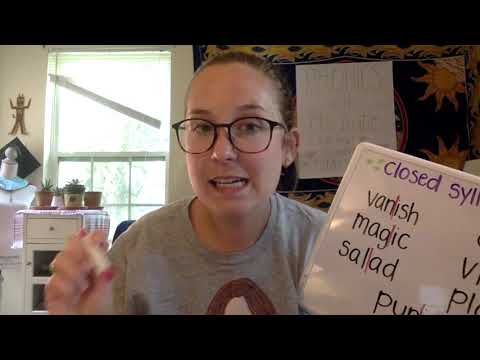 Two-Syllable Words with Closed Syllables