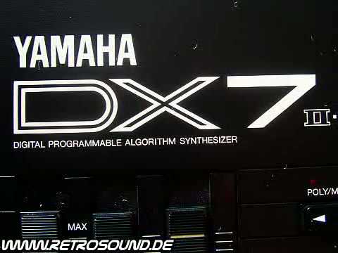 YAMAHA DX7 II – Synthtopia