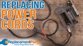 How to Replace Power Cords on Power Tools | eReplacementParts.com DIY Blog