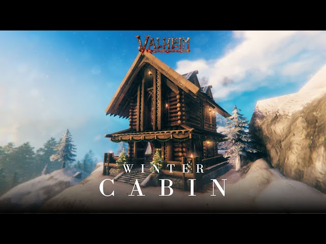 Winter Cabin Valheim Build