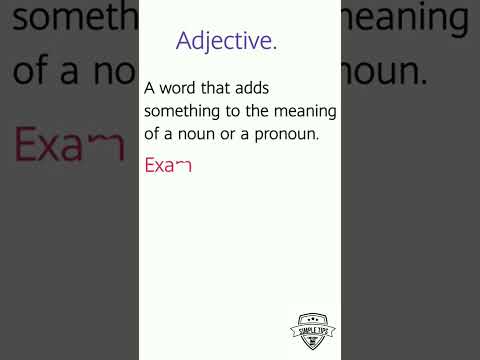 adjective and its definition with examples| what is adjective and its example|adjective kya hoty hay