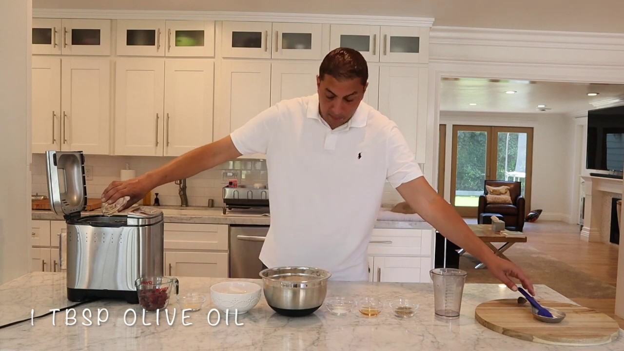 Rosemary Olive French Loaf from Cusiinart Bread Maker