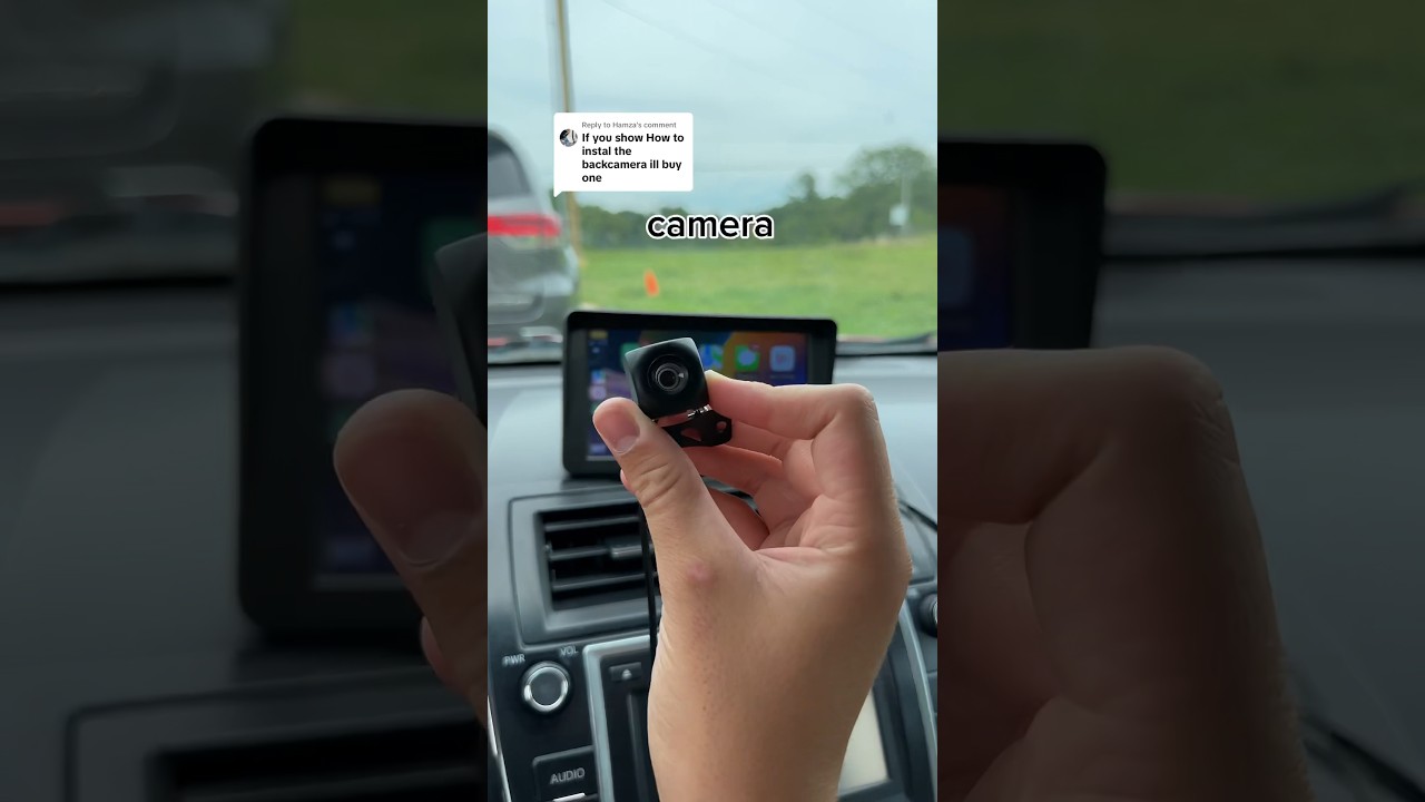 how to add a backup camera and CarPlay in any car! 🚗🔥