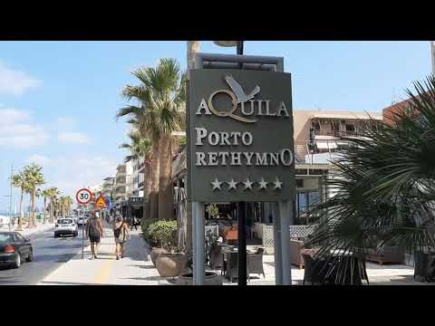 Kreta 2020. Aquila Porto Rethymnon Hotel.