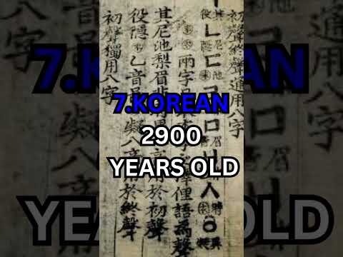 TOP 10 OLDEST LANGUAGE IN THE WORLD | SSP KNOWLEDGE POINT | #viralvideo #education #language #shorts