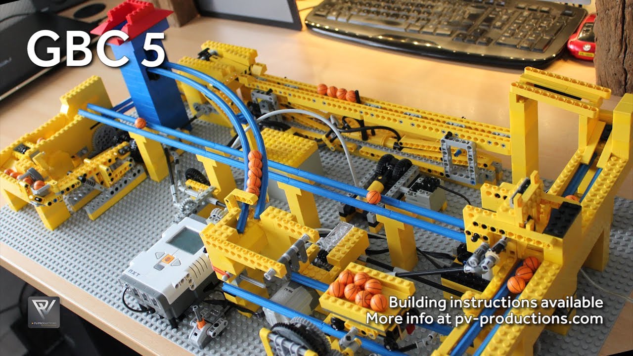 The Most Complicated Way To Make A (Mini, Lego) Free Throw