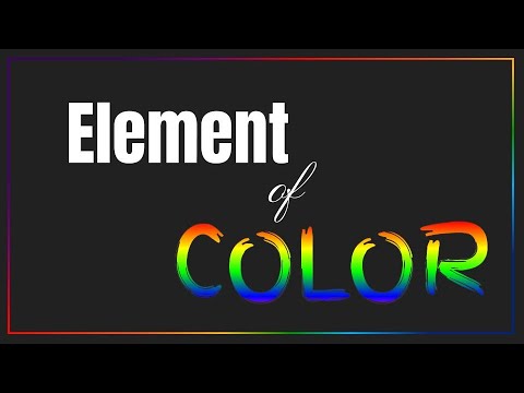 Element of Art: Color