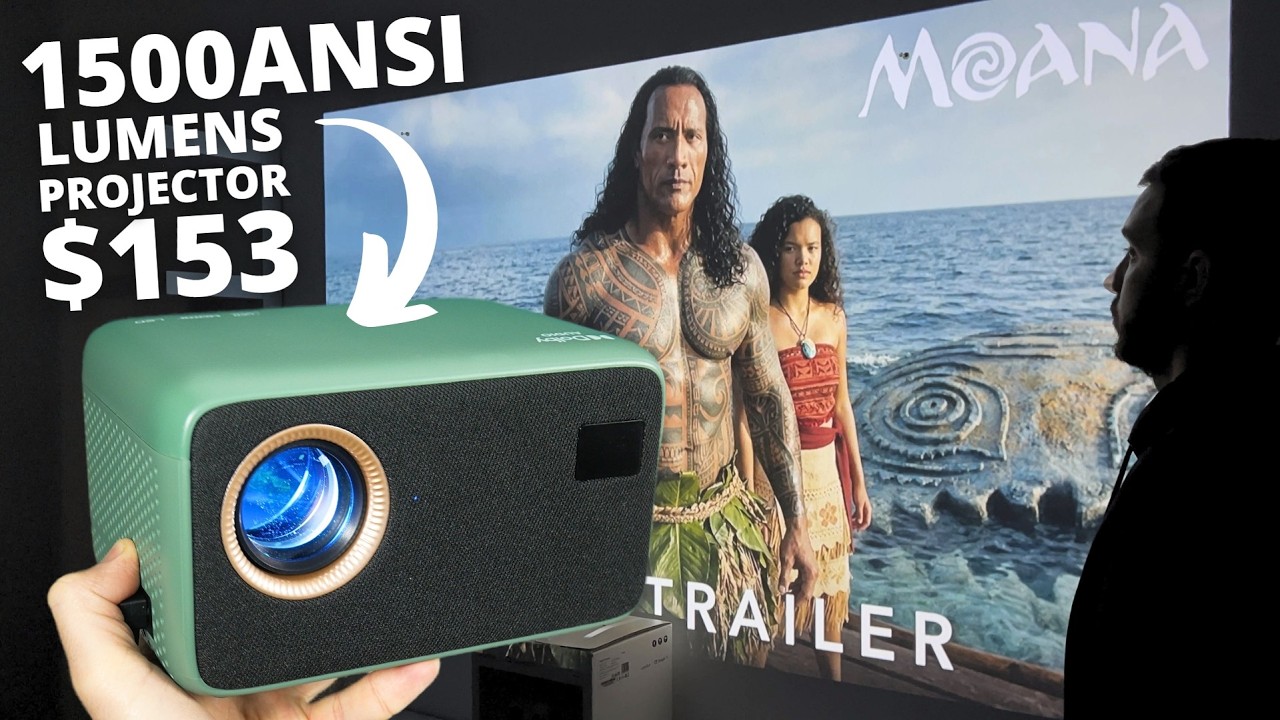 TMY T02 REVIEW: This Budget Projector Claims 1500 ANSI... Is It Real?