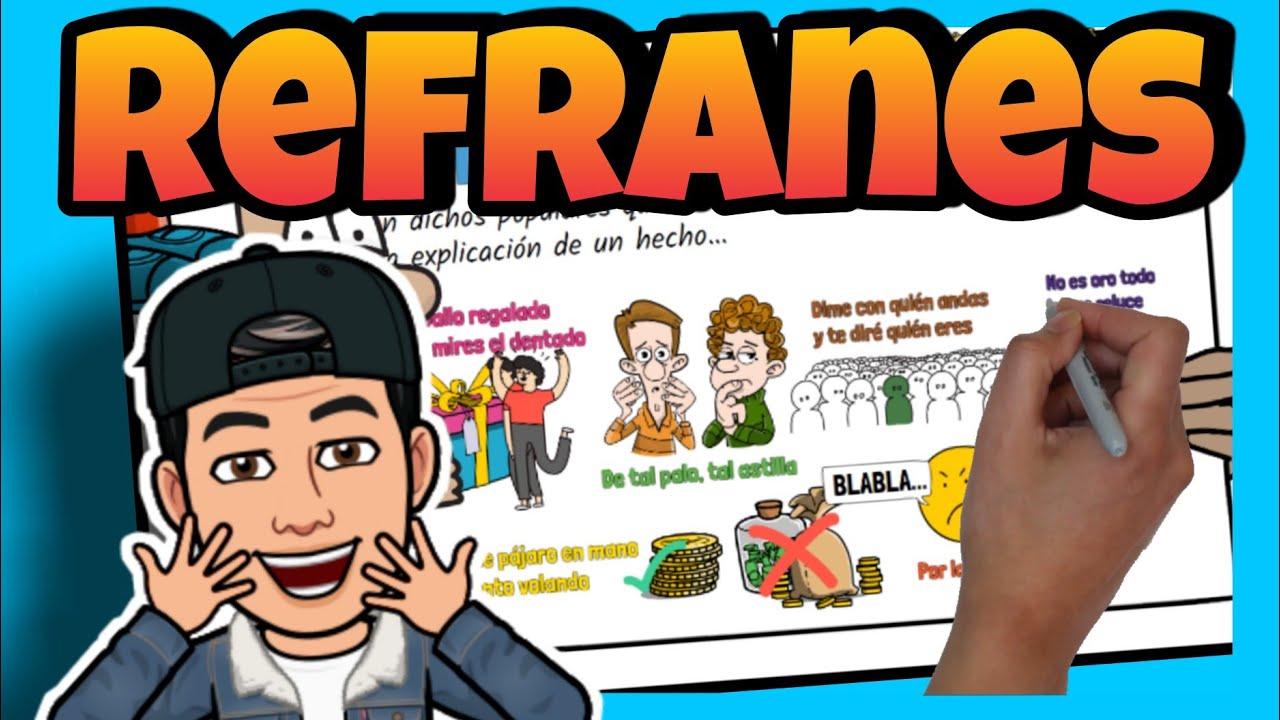 📚 Los REFRANES para NIÑOS de PRIMARIA con su SIGNIFICADO