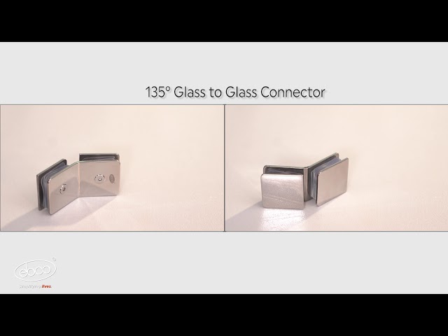 Glass Connectors - Glass to Glass 90 Degree Connector Trader ...