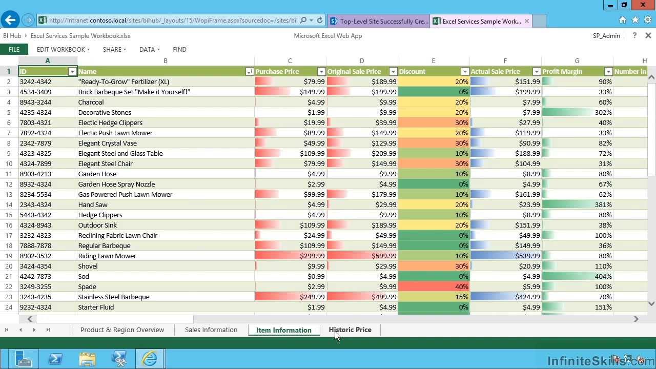 Administer SharePoint Server 2013 Tutorial | Configuring The Excel Services