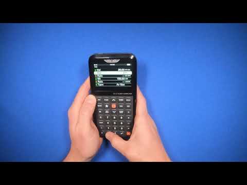 How to calculate fuel burn using the ASA CX-3 Flight Computer
