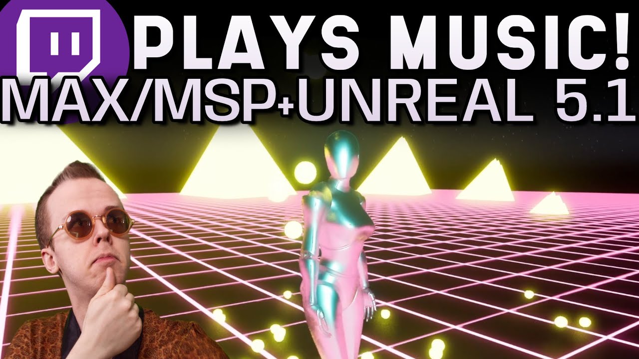 Twitch Plays Generative Music! Unreal Engine + Max/MSP Project Breakdown & Demo Music