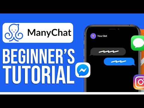 ManyChat For Beginners | Manychat Facebook Messenger Automation Tutorial 2025