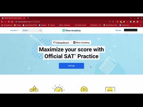 Linking College Board and Khan Academy