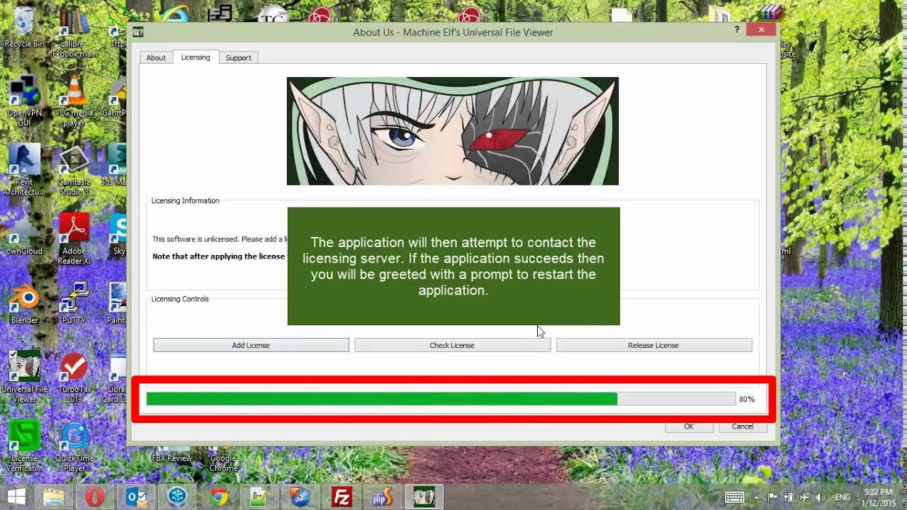 Universal File Viewer - Installing a License