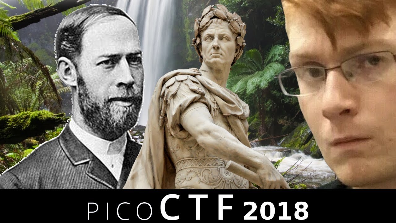 picoCTF 2018 [10] Caesar Cipher 1, ENV, & Hertz
