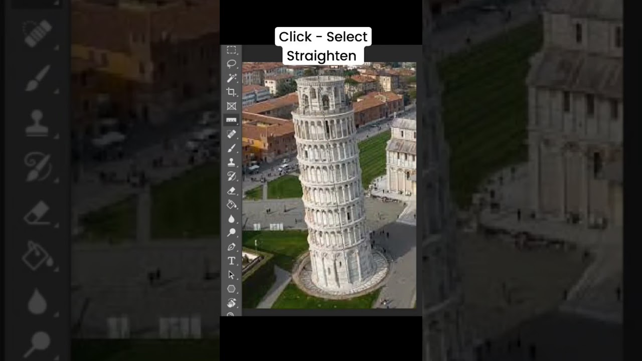 Straighten your image using this simple method in Photoshop