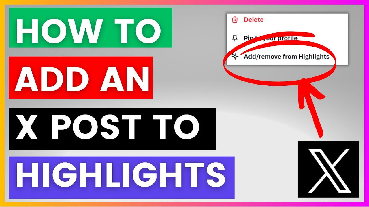How To Add A Tweet To Highlights? [in 2025] (Add X Post To Highlights)