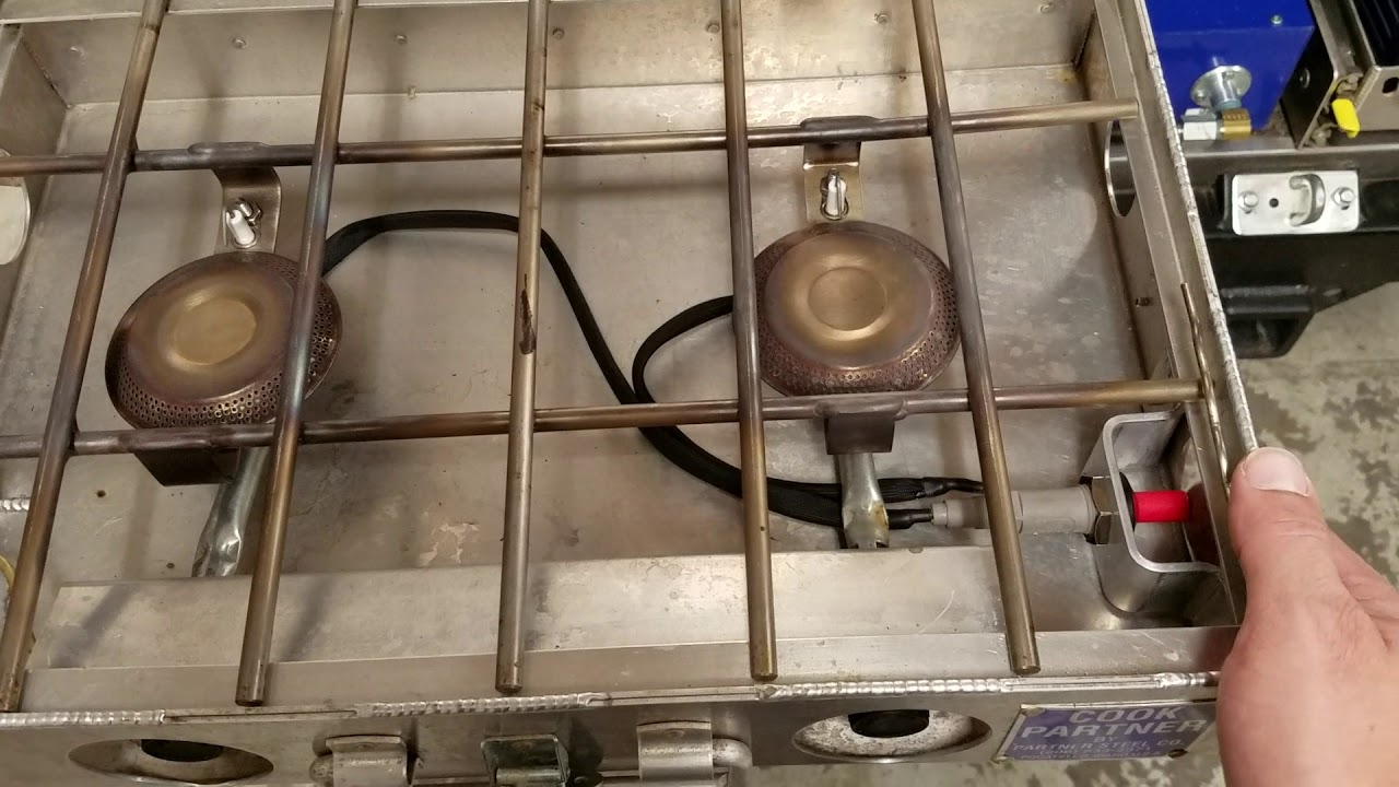 Partner Steel Stove with Piezo Ignition