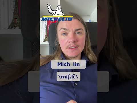 Michelin - French pronunciation