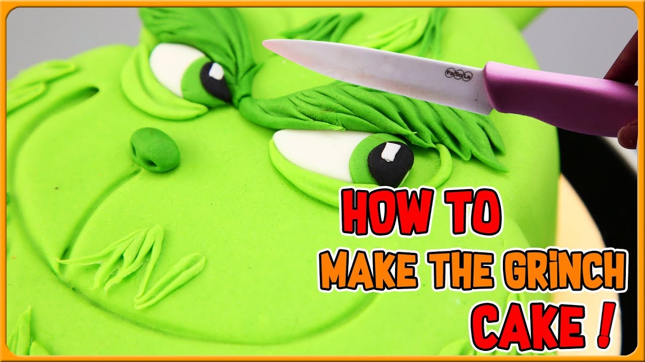 Christmas Cake | The Grinch | Grinch | Cake Recipes| Amazing Cake Decoration