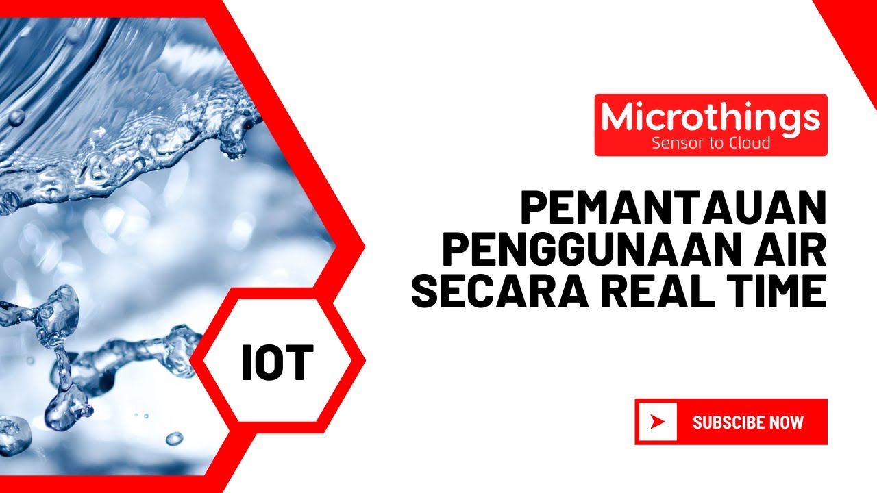 Pemantauan Penggunaan Air Secara Real Time