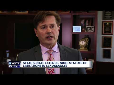 Michigan bill extends statute of limitations in sexual assault cases