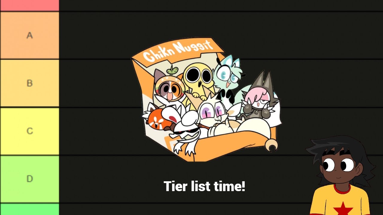 Chkin Nuggit Characters Tier List