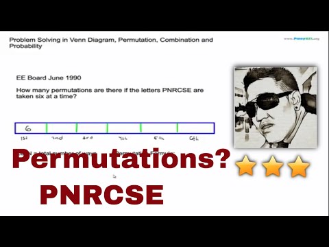 ✅ How many permutations are there if the letters PNRCSE?
