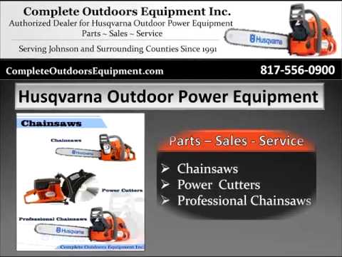 Husqvarna Equipment Mowers, Chainsaws, Cleburne TX 76033 | Repair - Parts