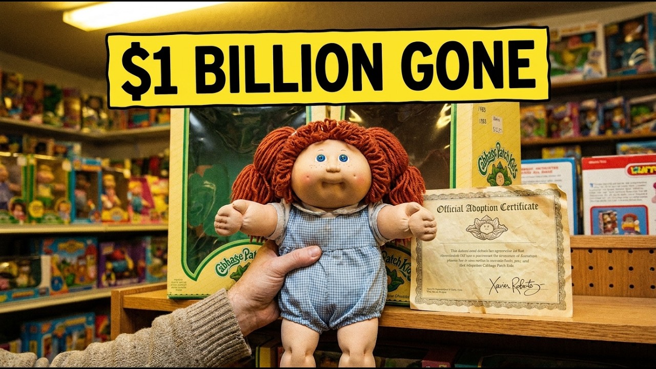 Coleco Bet $1 Billion on Cabbage Patch Kids. Then Filed BANKRUPT in 18 Months