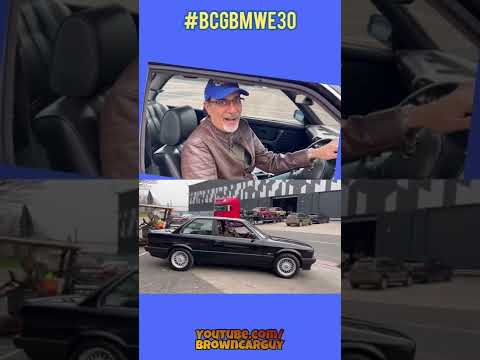 E30 BMW 325i SE Picked Up! [Modern Classic from Auction]