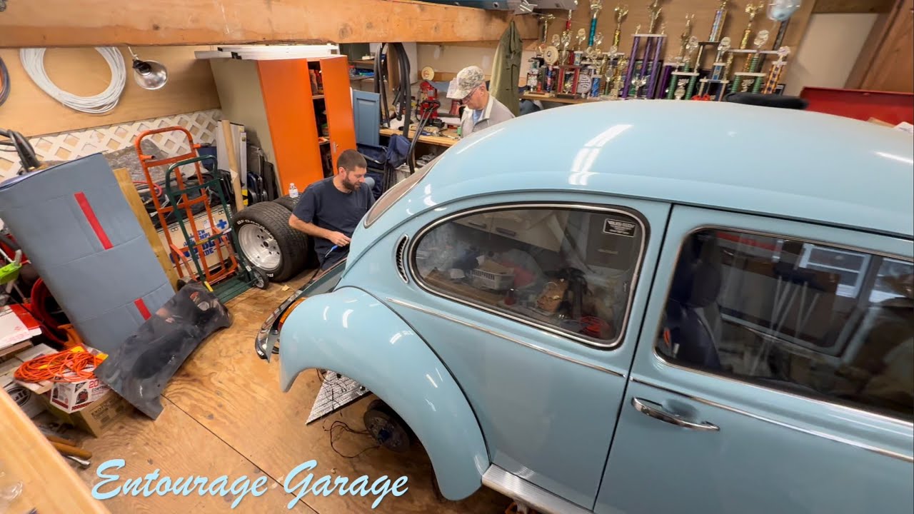 1972 VW Super Beetle • Wiring Harness Install PART 2 • New SoCal Imports Harness Installed! 