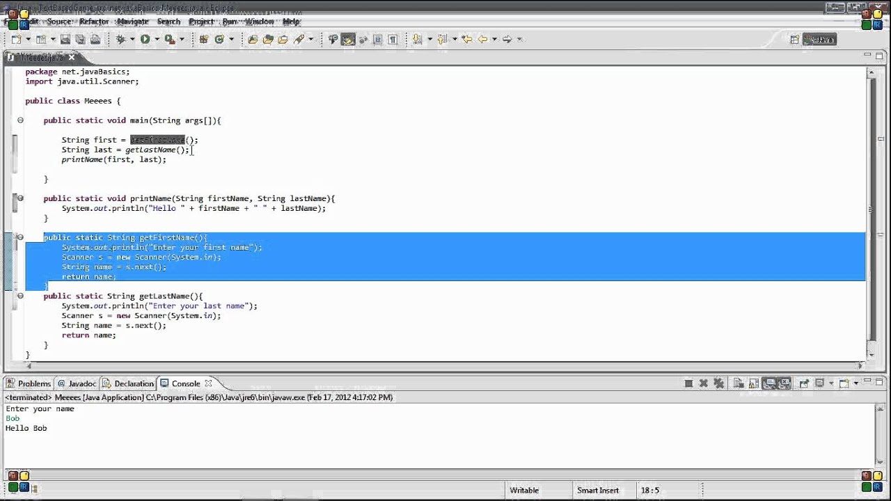 Java Beginner Tutorial 11 - Multiple Parameters