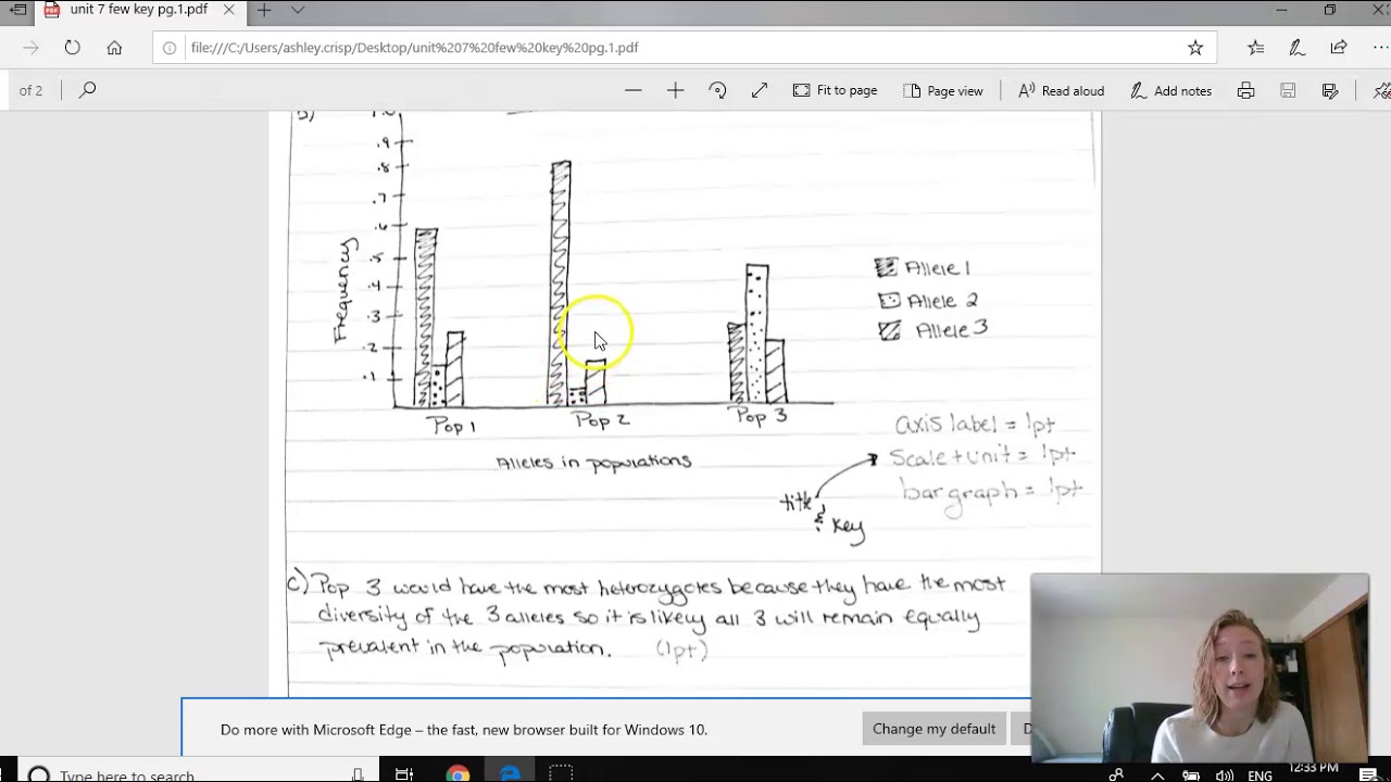 Unit 7 FRQ Answer Key Explained