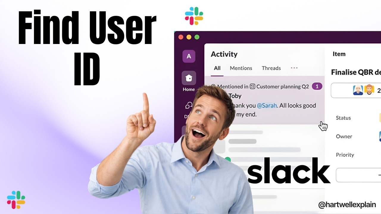 How To Find User ID in Slack (Quickly Find Your User ID  Slack Tutorial)