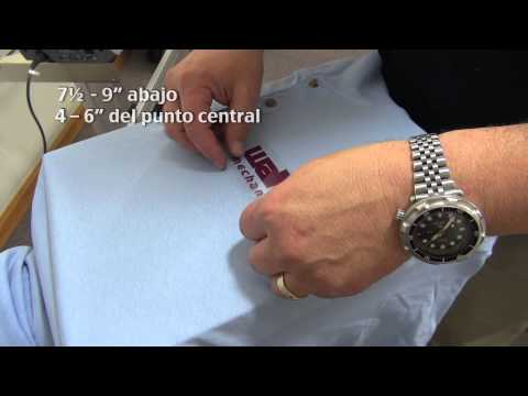 Consejos para Estampar un Logo de 2 Colores Tamaño Bolsillo en una Camisa Polo