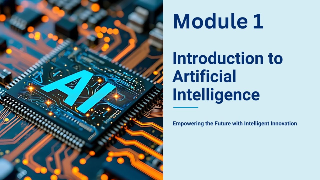 Module  1  Introduction to Artificial Intelligence