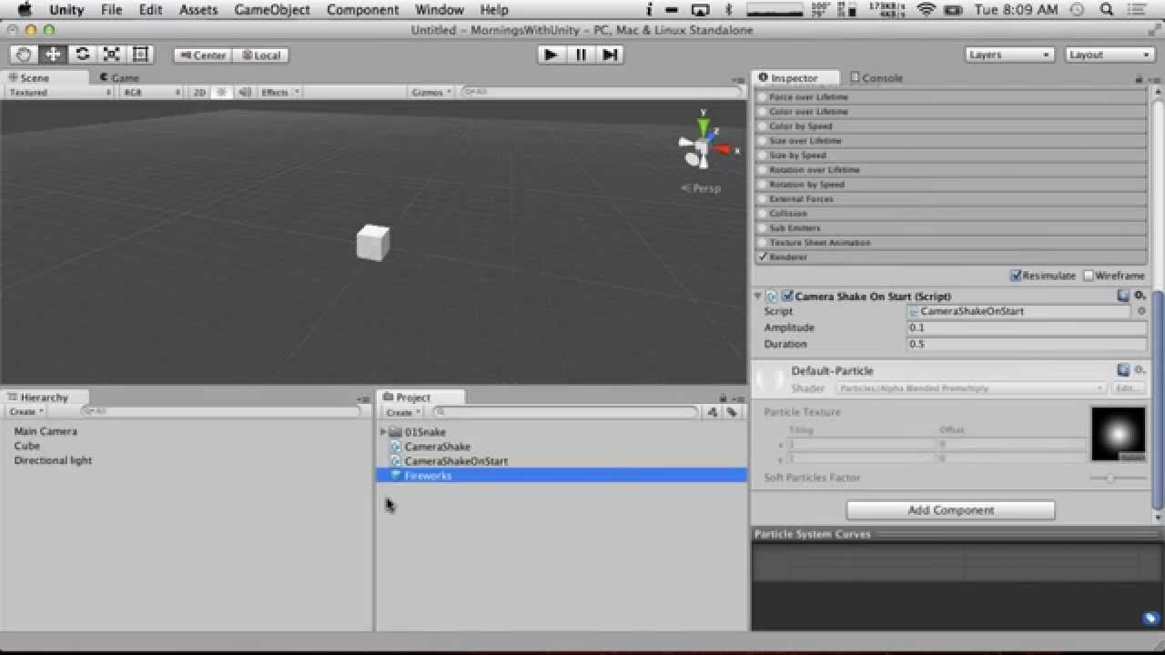 Breakfast With Unity: Camera Shake