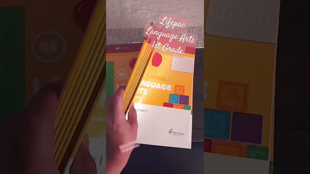 Lifepac Language Arts Grade 1 #homeschoolcurriculum #homeschooling